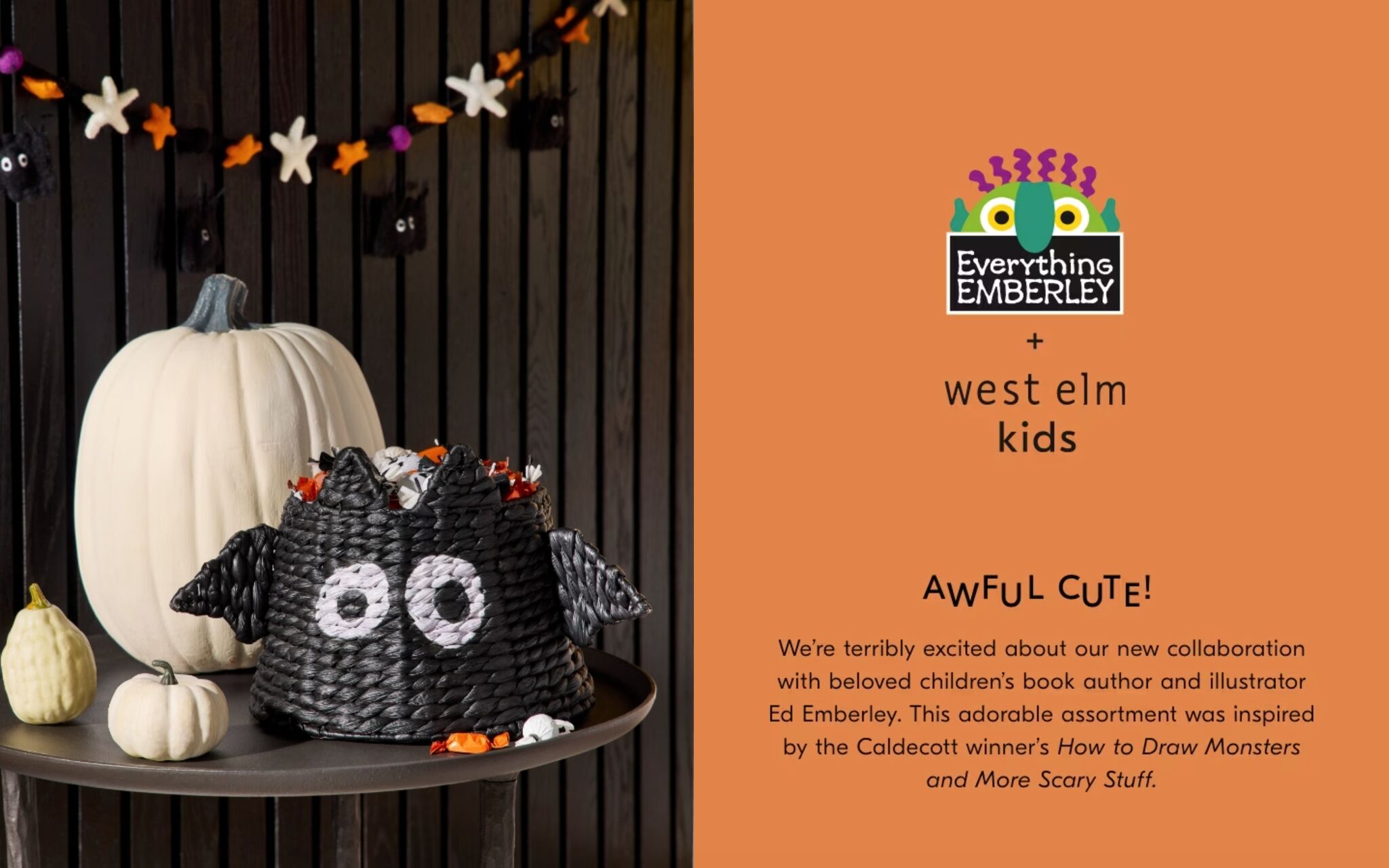 Everything Emberley x West Elm Kids Merchandising Collaboration ...